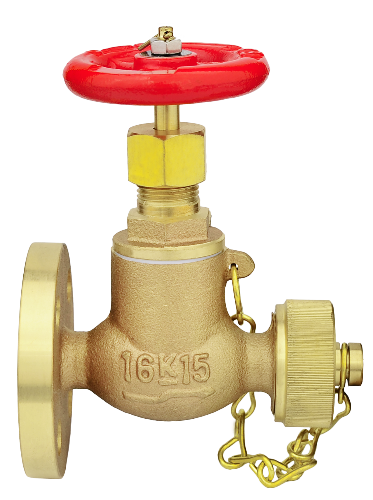 JIS F7334 Bronze Hose Straight Valve